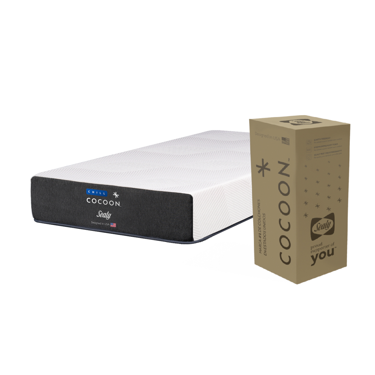 Ventajas del colchón en caja Sealy Chill Box